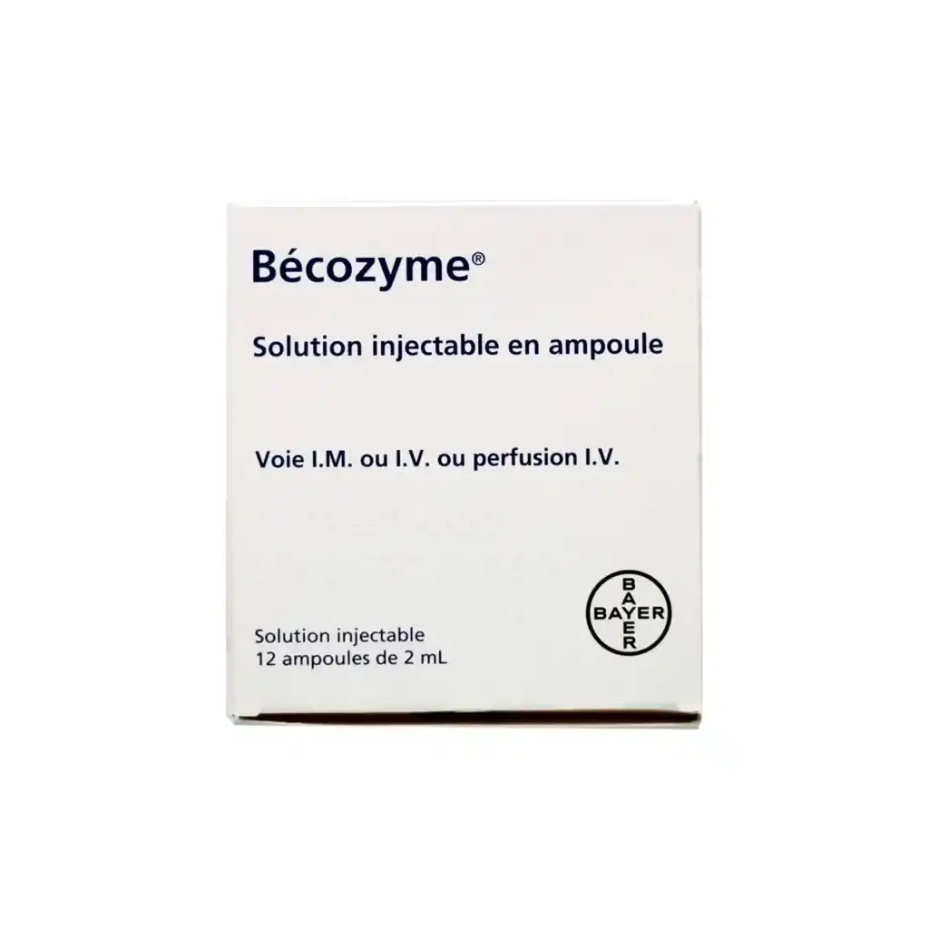آمپول ب کمپلکس بکوزیم بایر آلمان | Becozyme Bayer 12 Amp 2 ml
