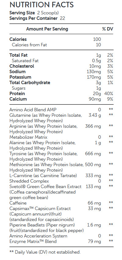 GNC Pro Performance® AMP Amplified Wheybolic Extreme 60™ Ripped