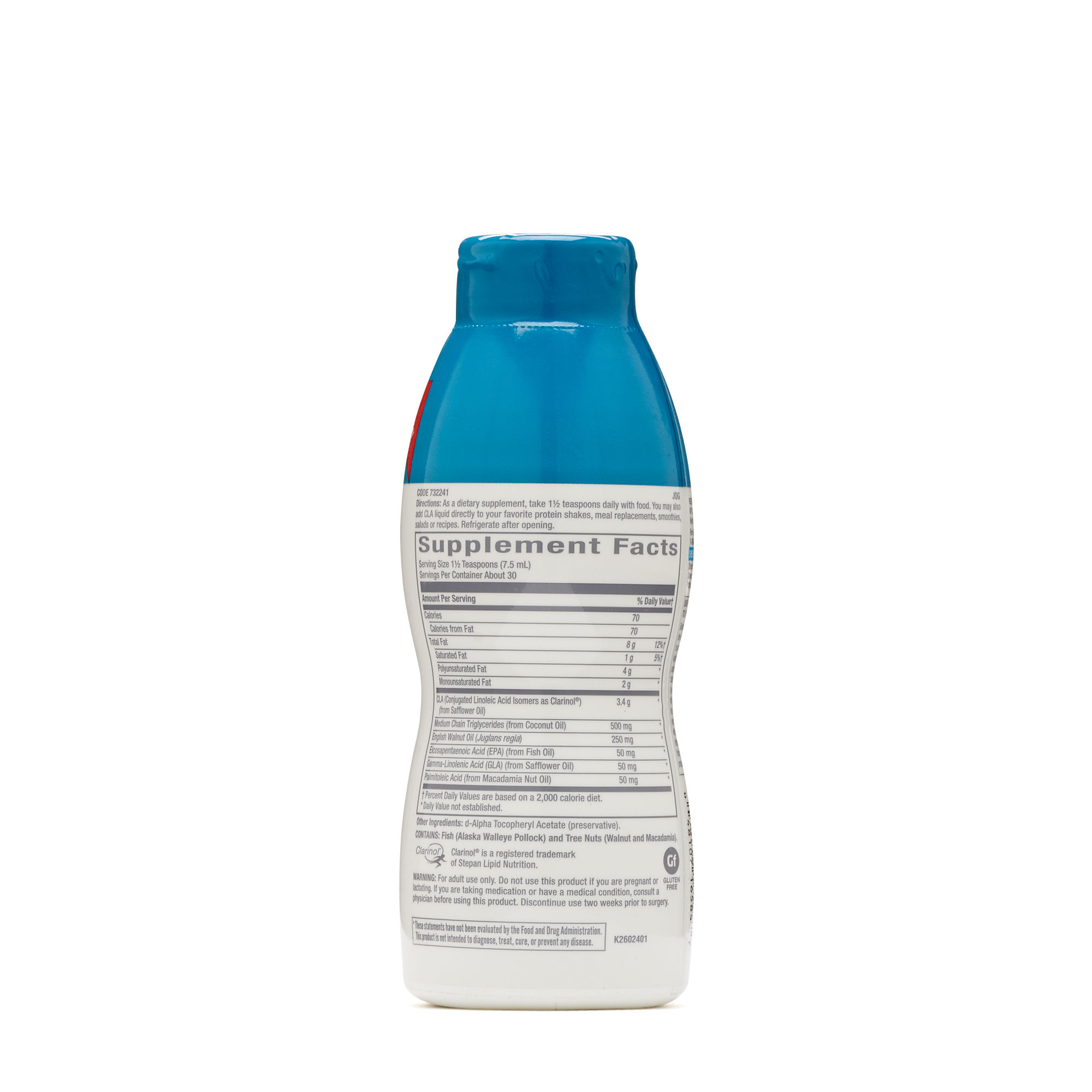 GNC Total Lean™ Liquid CLA - Naturally Unflavored |سی ال ای مایع توتال ...